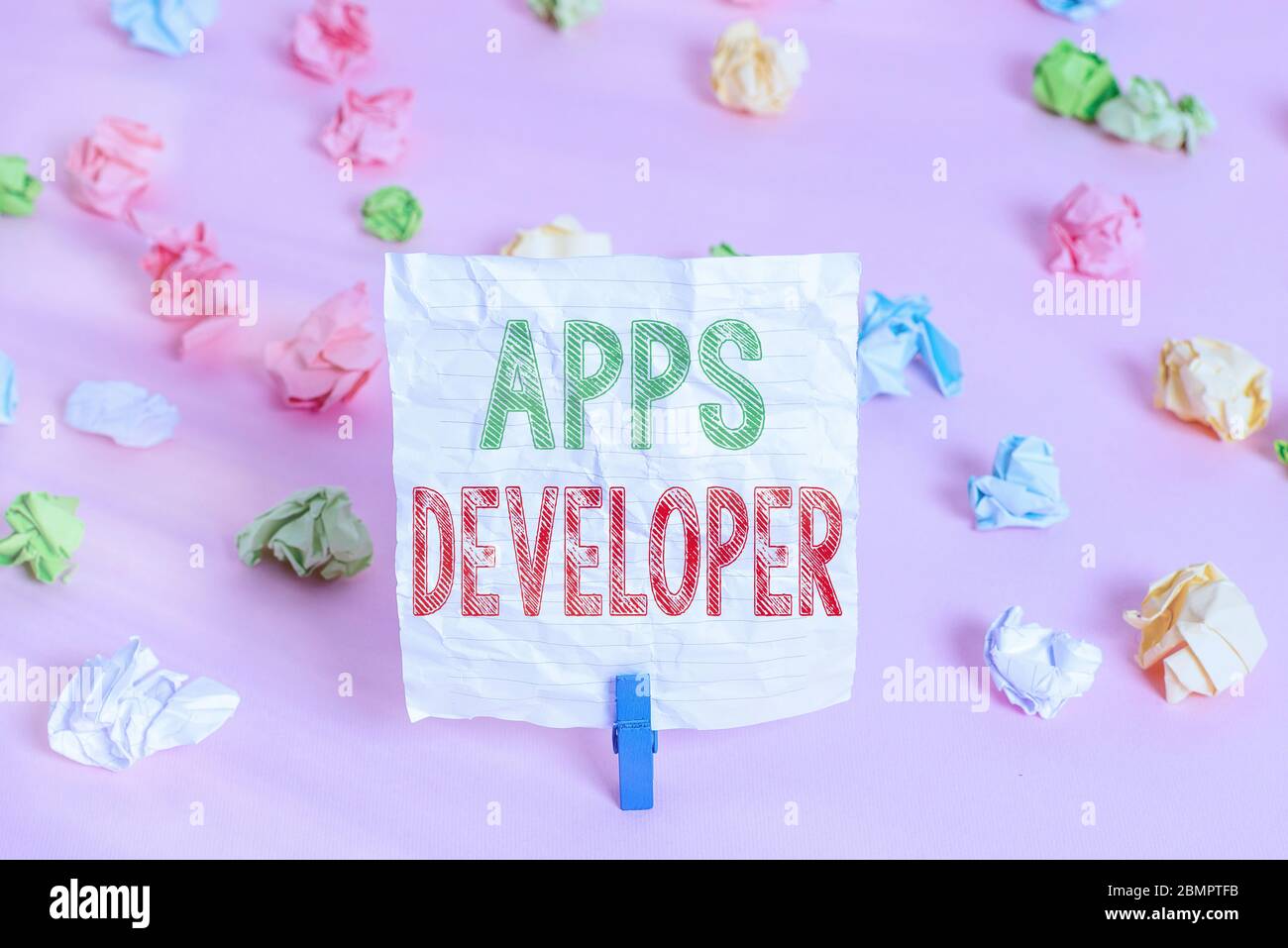 Text sign showing Apps Developer. Business photo showcasing Graphic ...
