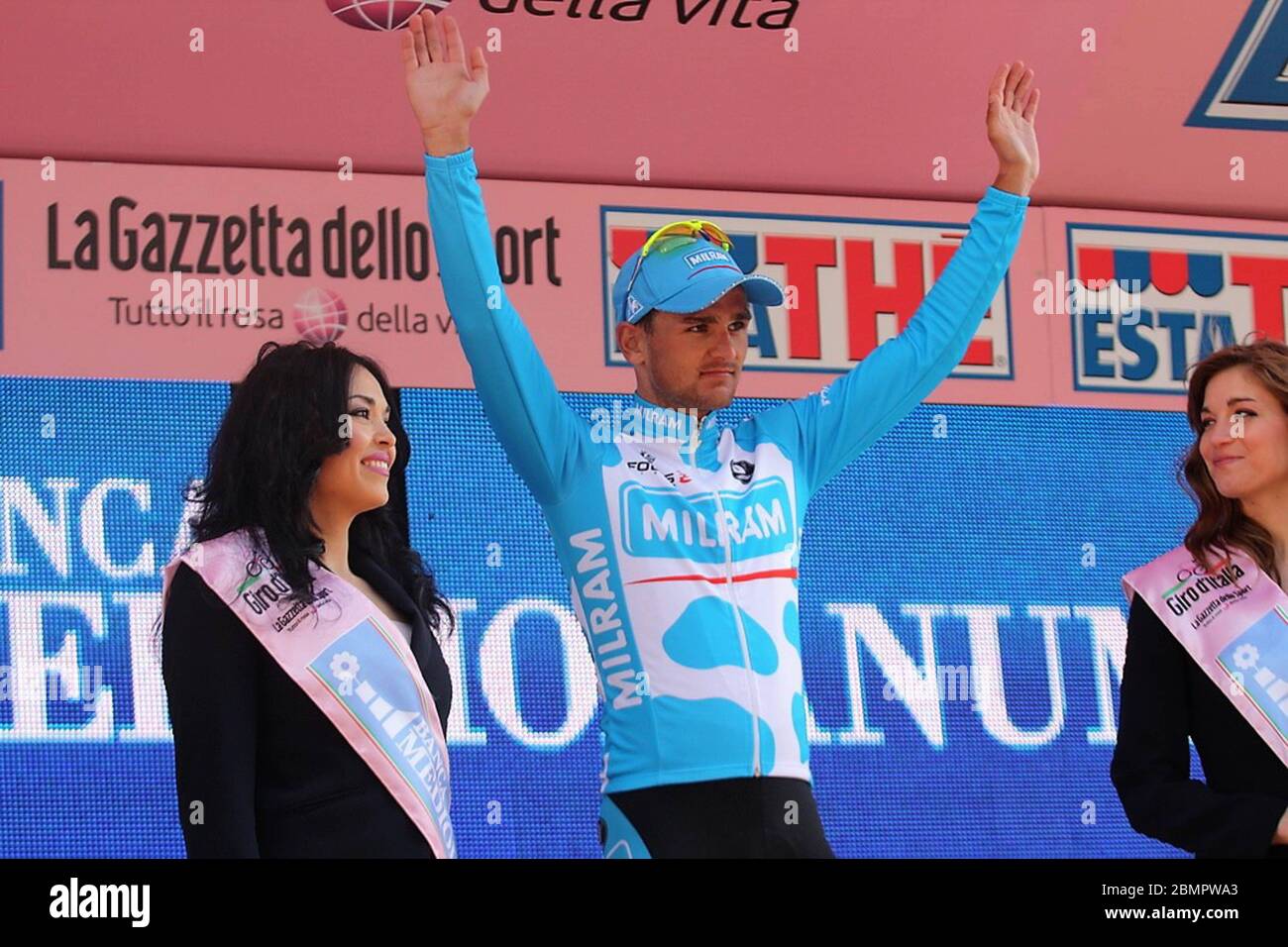 Paul Voss of Team Milram During Tour d'Italie Amsterdam – Middelbourg ...