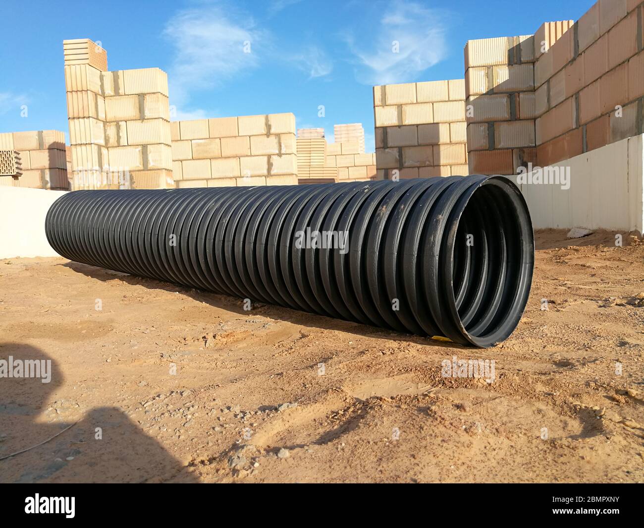 Perforated plastic pipe hi-res stock photography and images - Alamy