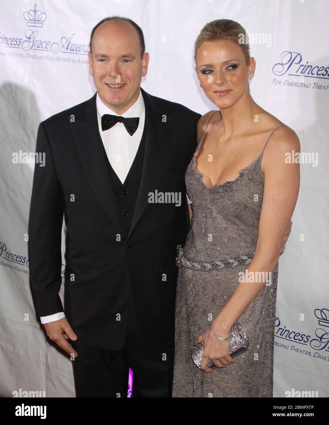 Prince Albert II, wife Charlene Wittstock 2009, Photo By John Barrett ...