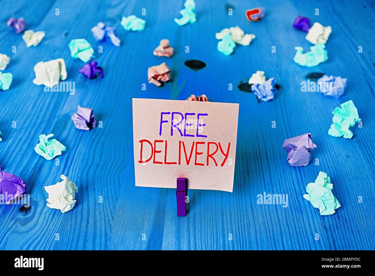 Conceptual hand writing showing Free Delivery. Concept meaning Shipping ...