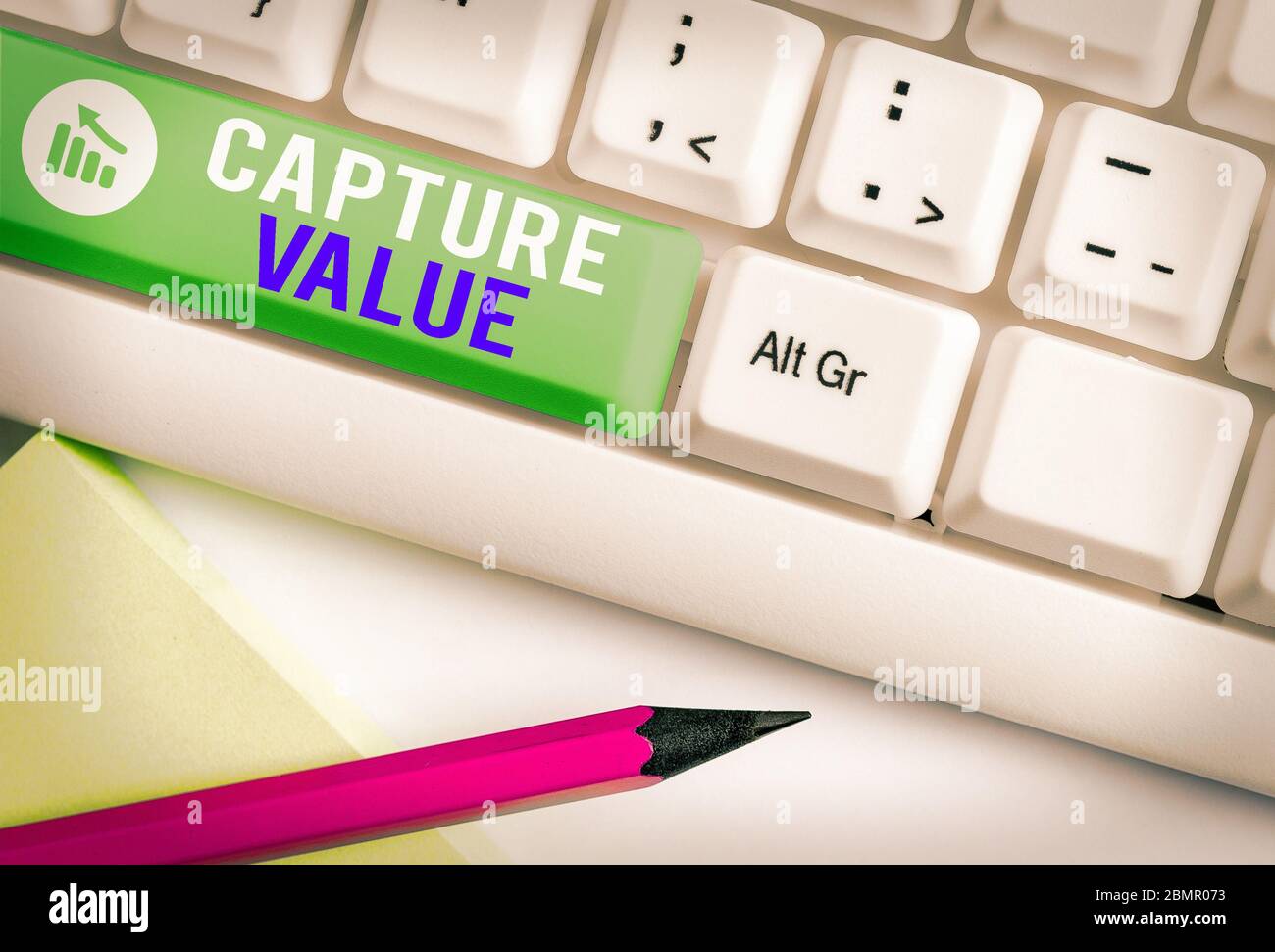 Writing note showing Capture Value. Business concept for Customer ...