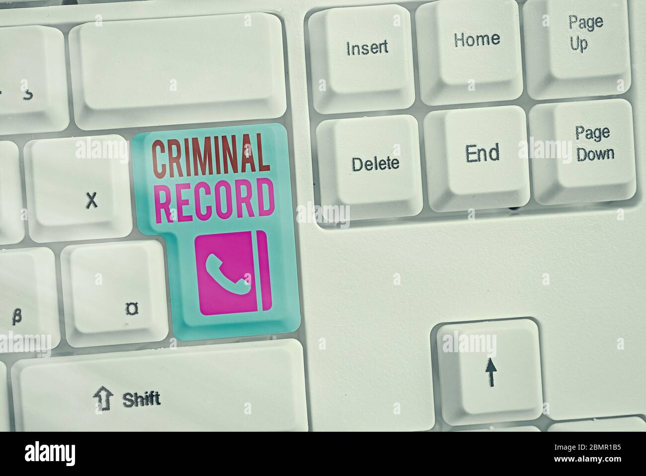 Conceptual hand writing showing Criminal Record. Concept meaning ...