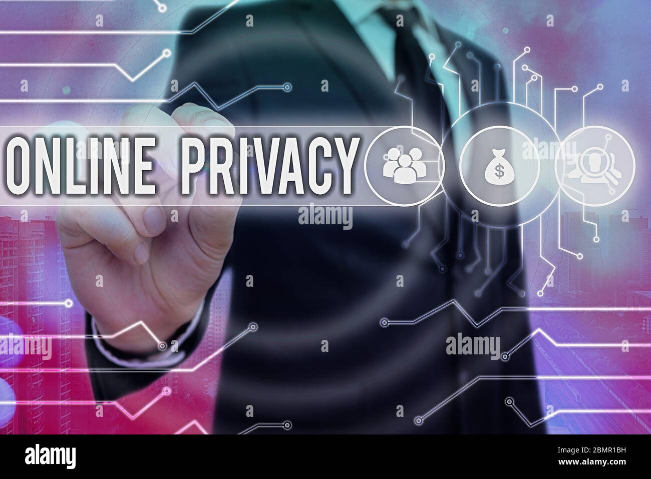 Word writing text Online Privacy. Business photo showcasing Security ...