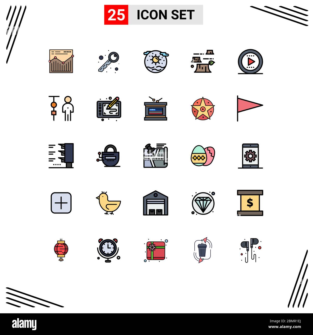 Destruction of the environment Stock Vector Images - Alamy