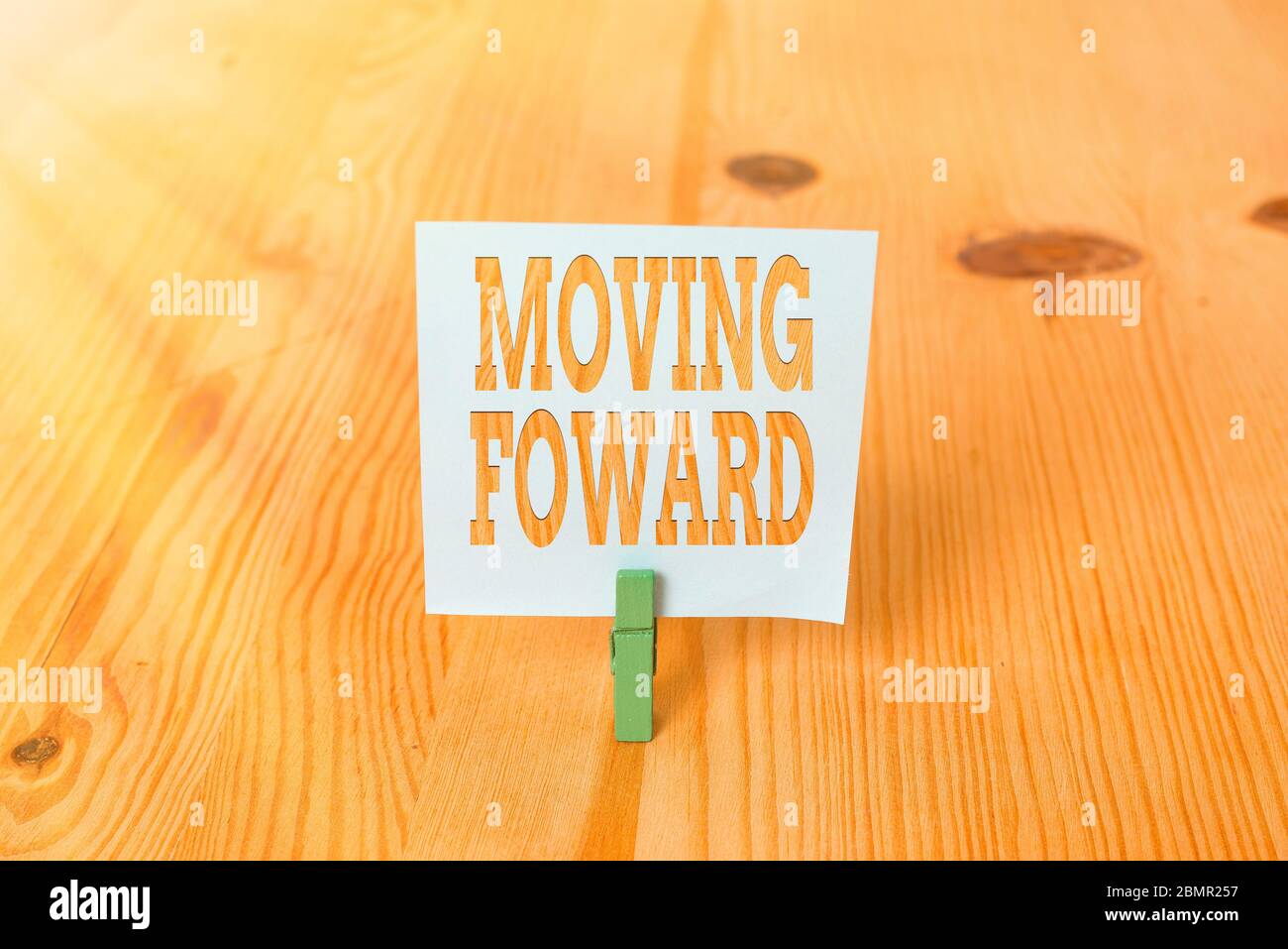 Handwriting text Moving Foward. Conceptual photo Towards a Point Move ...