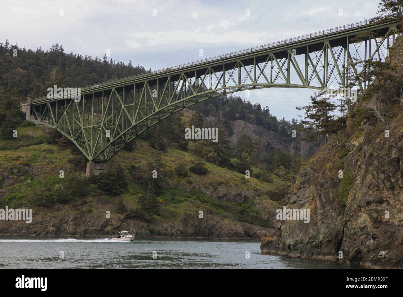 Deception Pass State Park, Puget Sound, Washington State Stock Photo ...