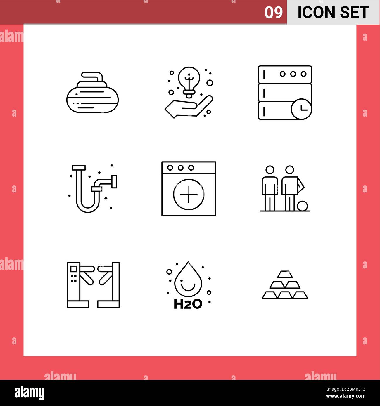 Underground water pipe signs hi-res stock photography and images - Alamy