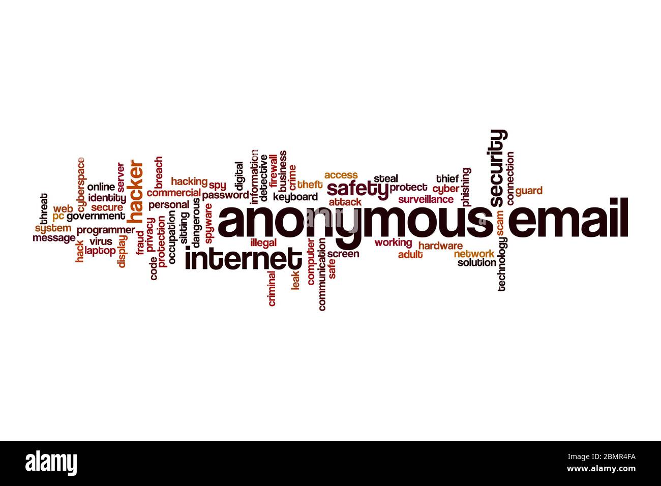 Secure email cloud Cut Out Stock Images & Pictures - Alamy