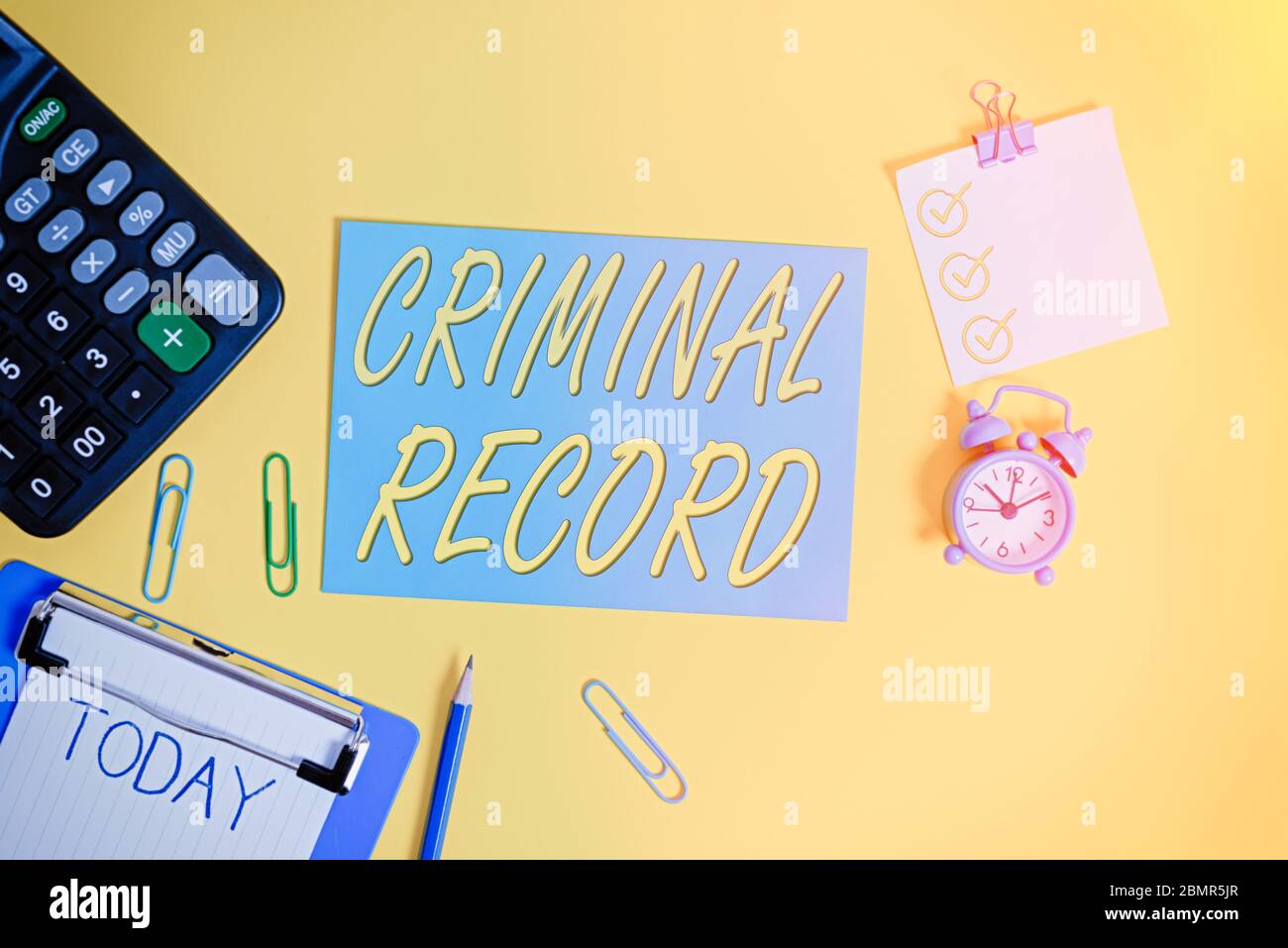 Conceptual hand writing showing Criminal Record. Concept meaning ...