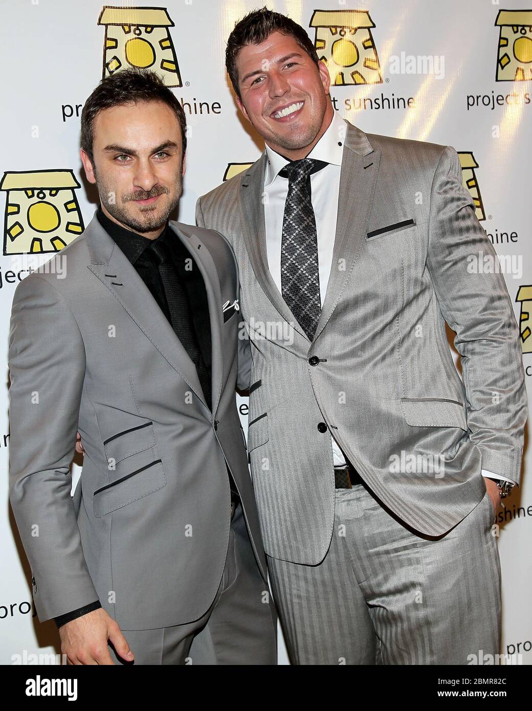 New York, NY, USA. 17 May, 2011. Peyman Umay, NFL player, David Diehl ...