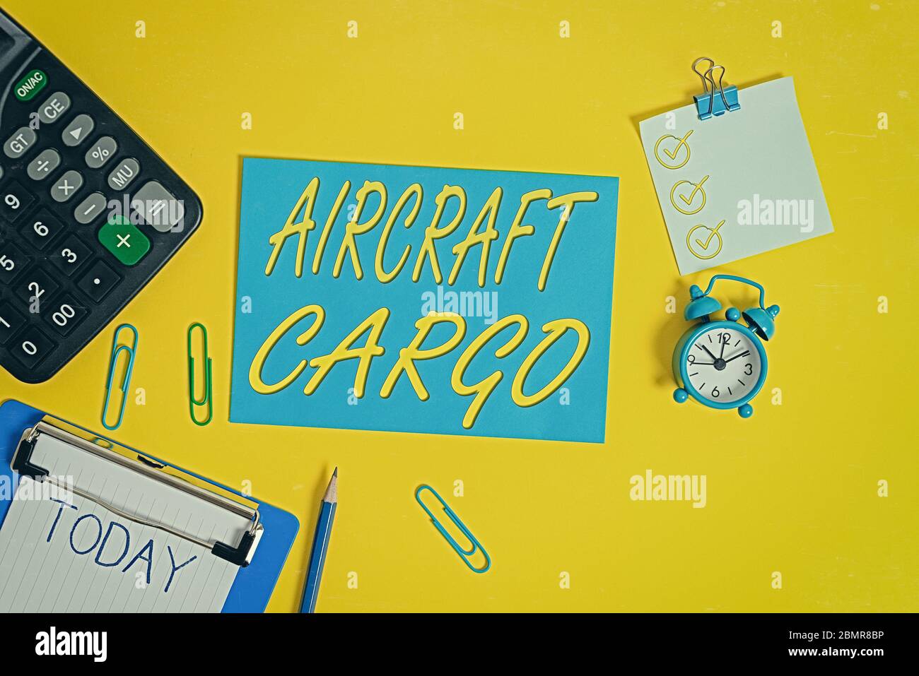 Conceptual hand writing showing Aircraft Cargo. Concept meaning Freight ...