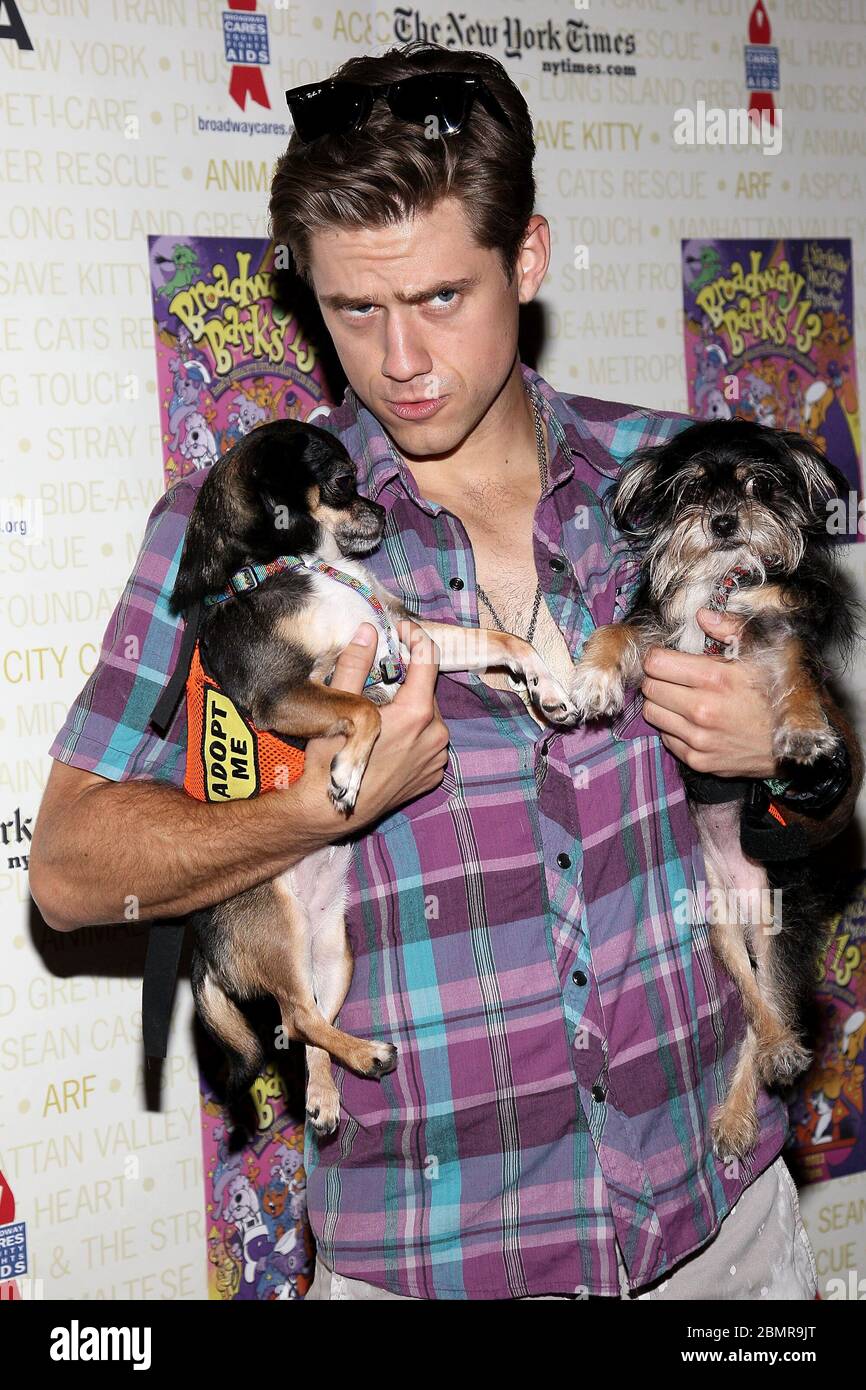 New York, NY, USA. 9 July, 2011. Aaron Tveit at the 13th Annual ...