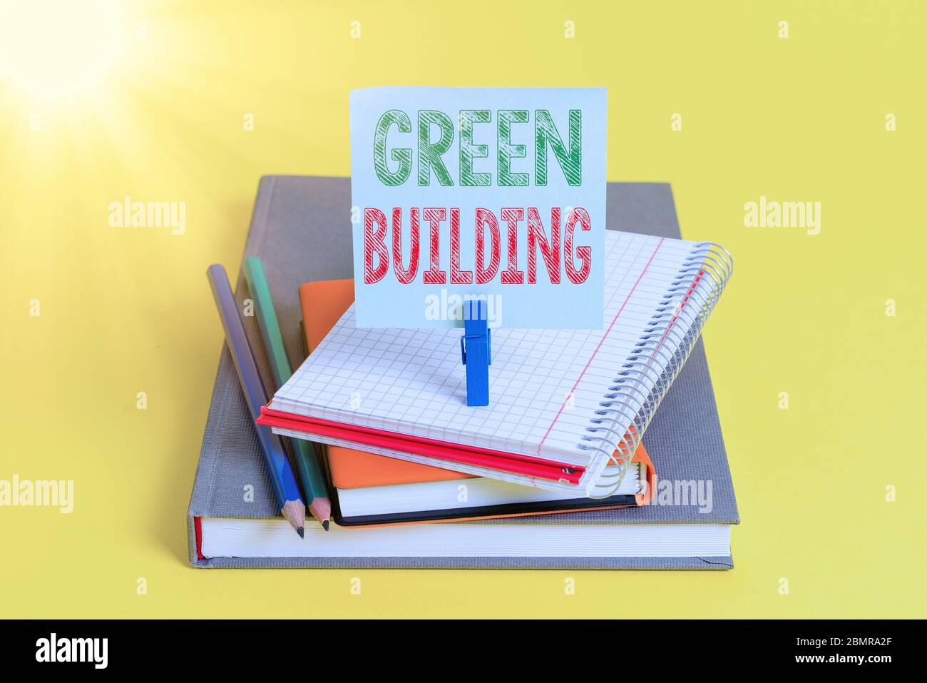 Handwriting text Green Building. Conceptual photo A structure that is ...