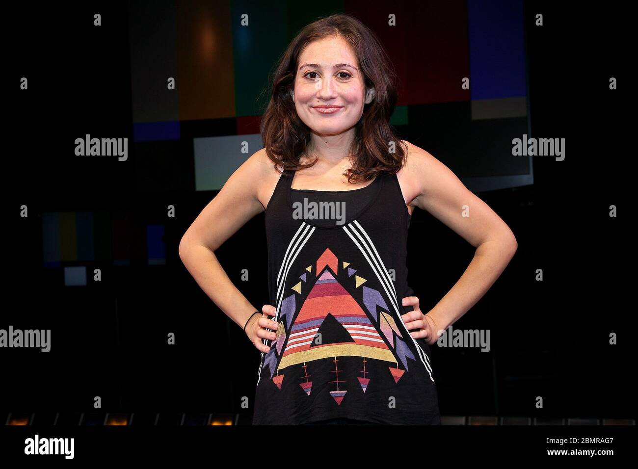 Brooklyn, NY, USA. 25 July, 2011. Actress, Lucy DeVito, visits DR2 Theater. Credit: Steve Mack ...