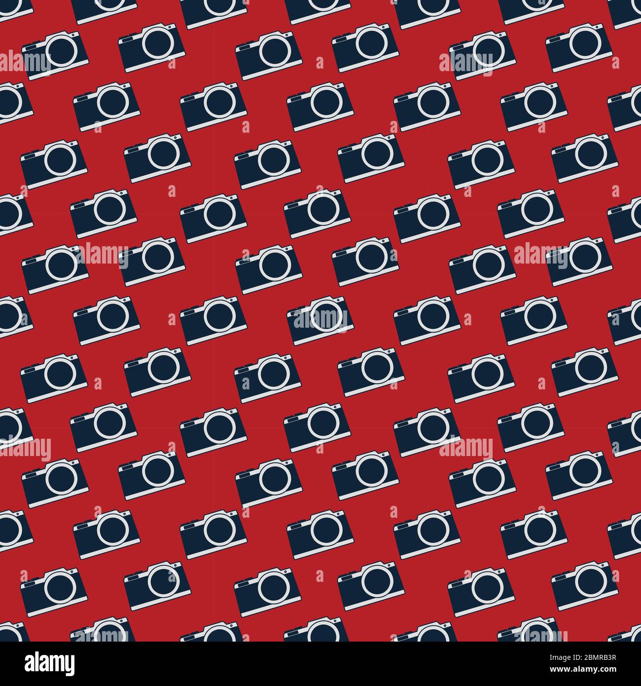 camera seamless pattern vector illustration background Stock Vector ...