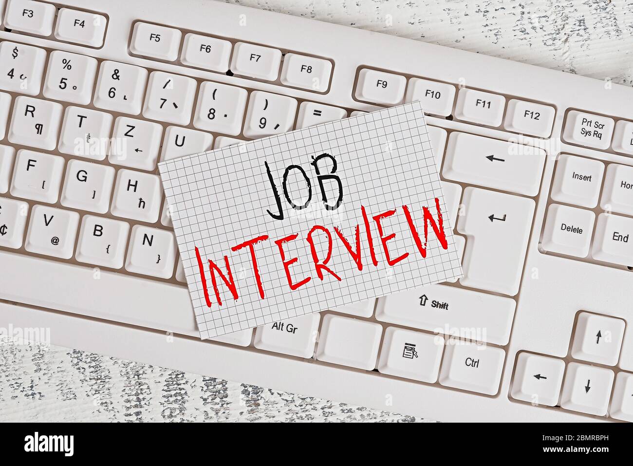 Writing note showing Job Interview. Business concept for Assessment ...