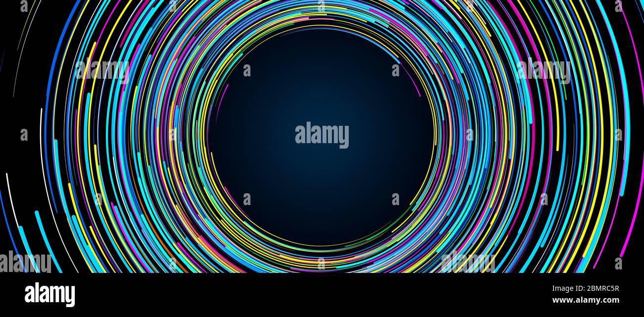 Rotating 3d lines on hi-res stock photography and images - Alamy