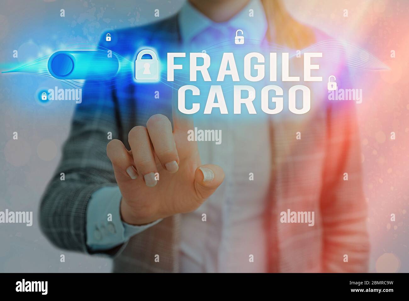 Word writing text Fragile Cargo. Business photo showcasing Breakable ...