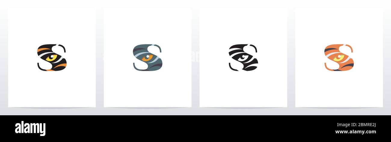 S tiger logo Stock Vector Images - Alamy