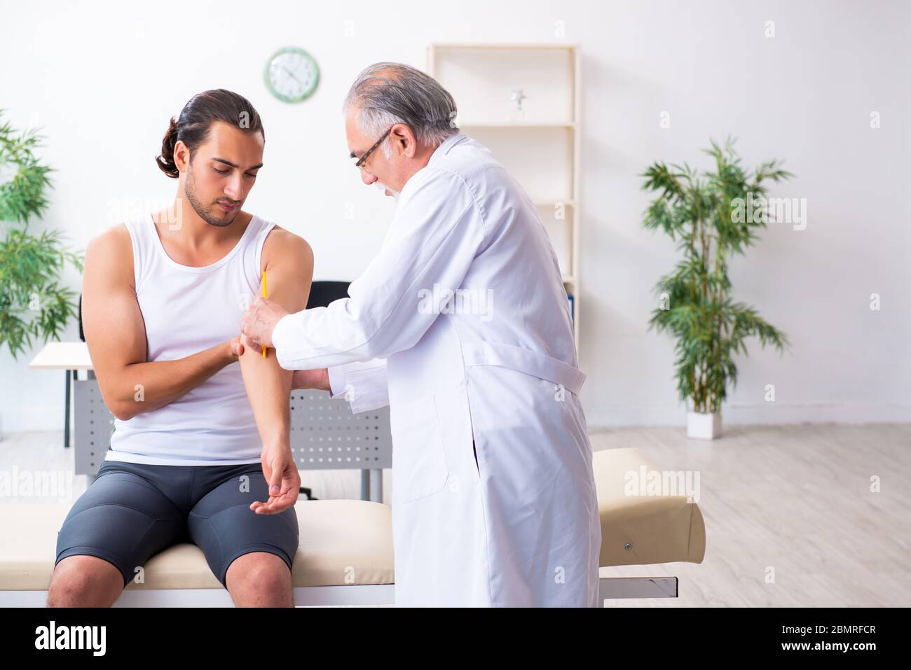 Elbow flexion and extension hi-res stock photography and images - Alamy