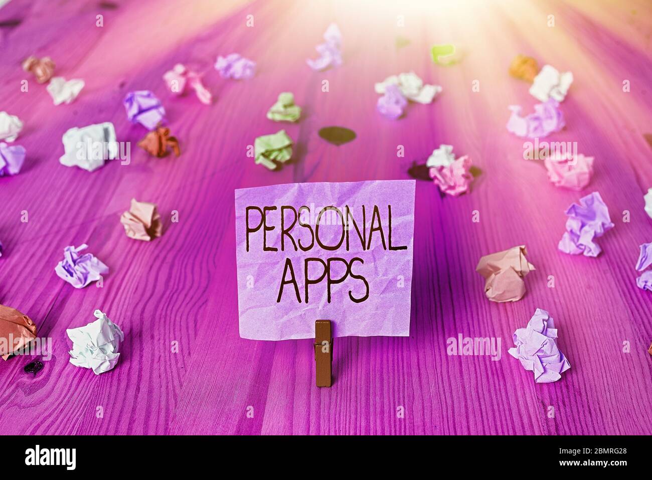 Handwriting text writing Personal Apps. Conceptual photo Organizer ...