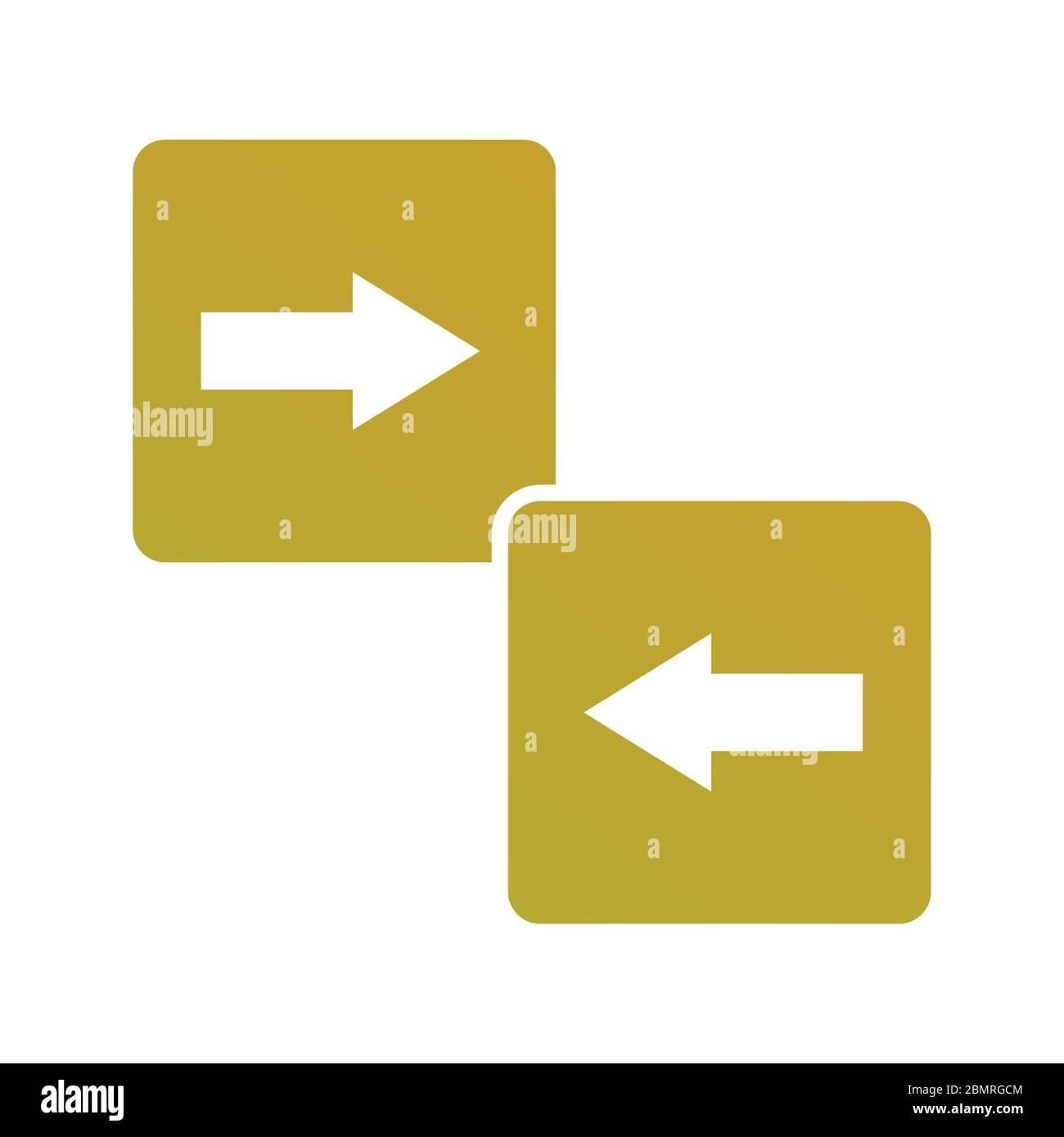 Beautiful Directional arrows Vector Glyph icon Stock Vector Image & Art ...