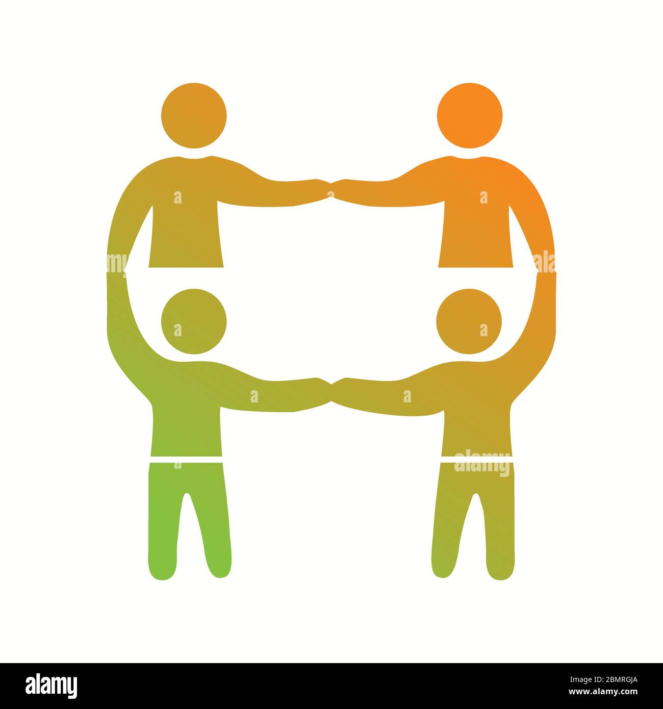 Beautiful Teamwork Vector Glyph icon Stock Vector Image & Art - Alamy