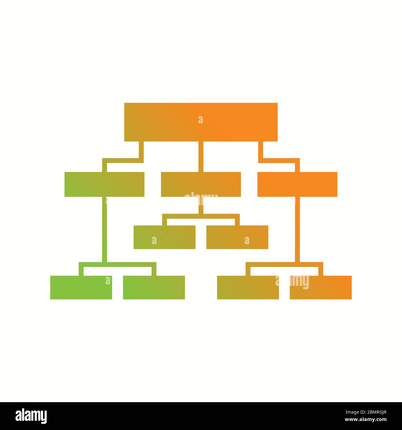 Beautiful Business structure Vector Glyph icon Stock Vector Image & Art ...