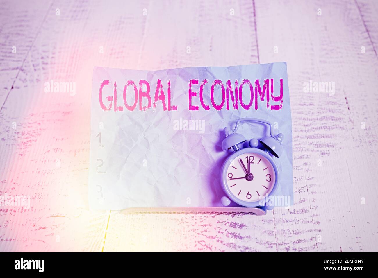 Text sign showing Global Economy. Business photo showcasing System of ...