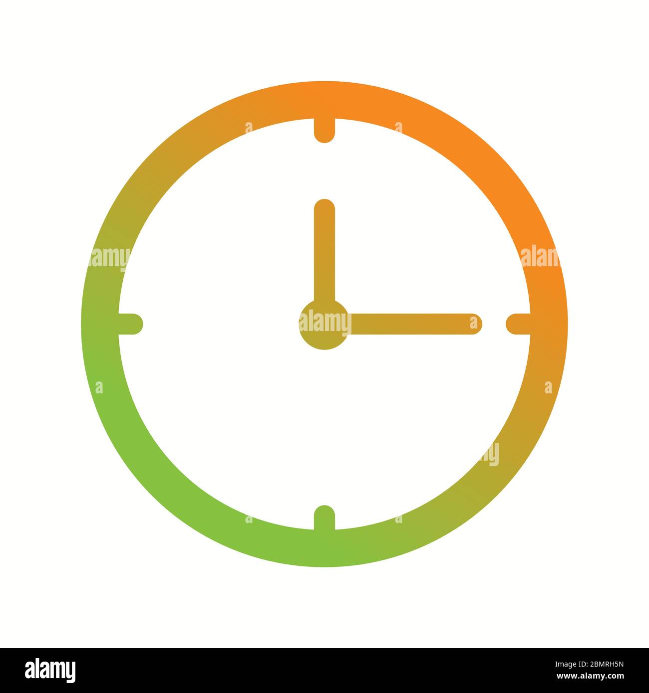 Beautiful Clock Vector Glyph icon Stock Vector Image & Art - Alamy