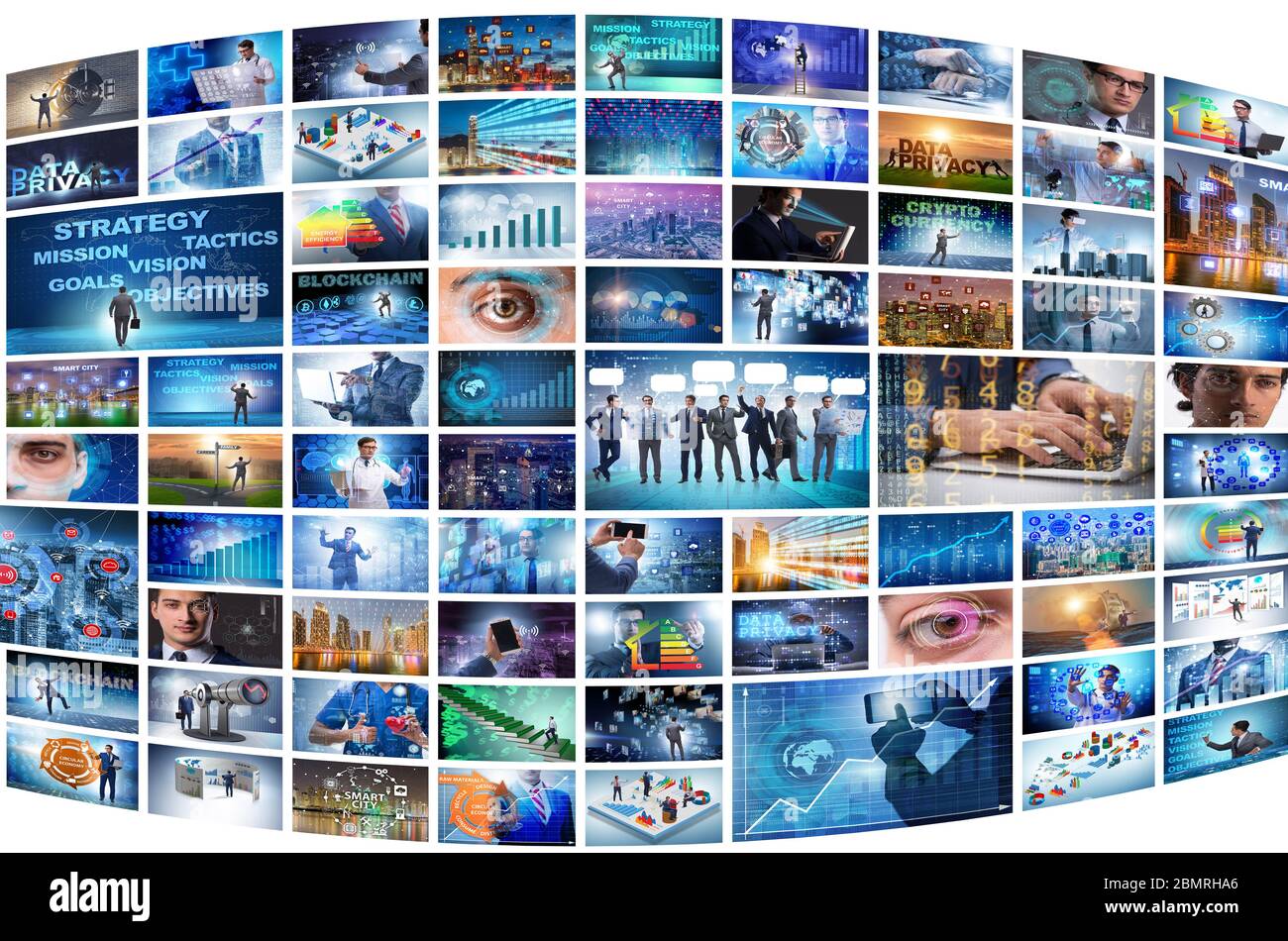 Teamwork business collaboration collage Cut Out Stock Images & Pictures ...