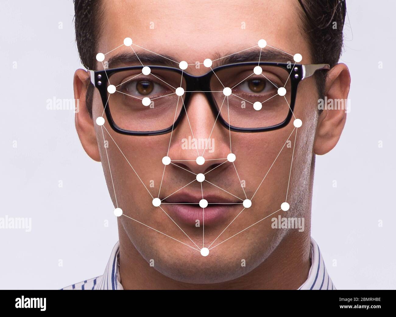 The concept of face recognition software and hardware Stock Photo - Alamy