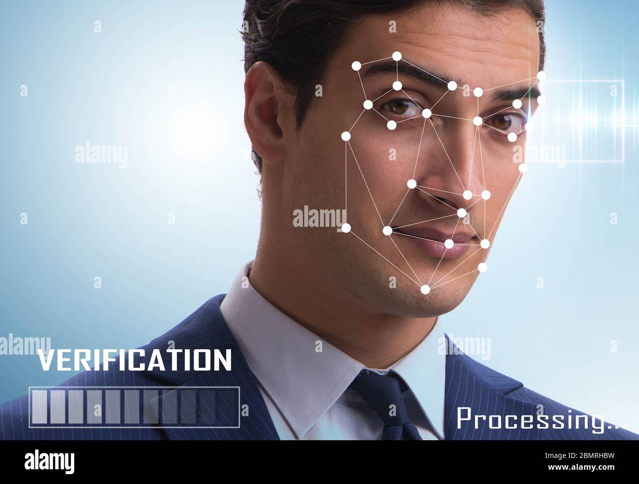 The concept of face recognition software and hardware Stock Photo - Alamy