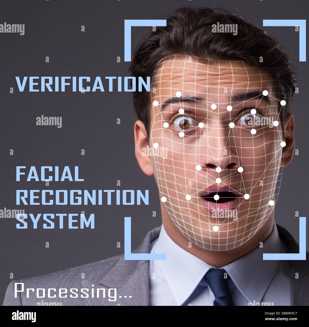 The concept of face recognition software and hardware Stock Photo - Alamy