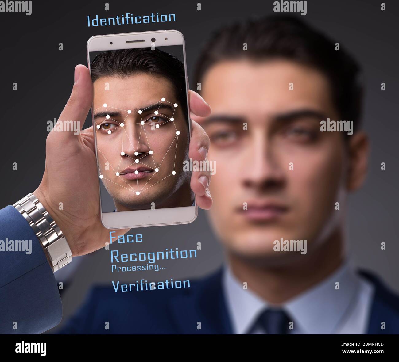 The concept of face recognition software and hardware Stock Photo - Alamy