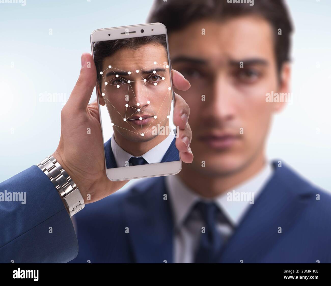 The concept of face recognition software and hardware Stock Photo - Alamy