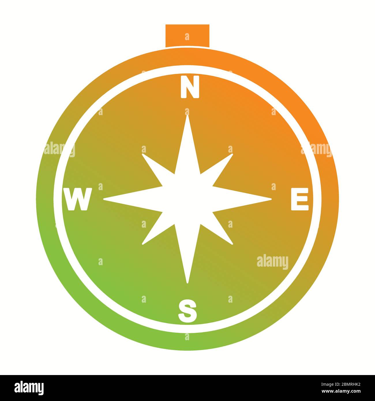 Beautiful Compass Vector Glyph icon Stock Vector Image & Art - Alamy