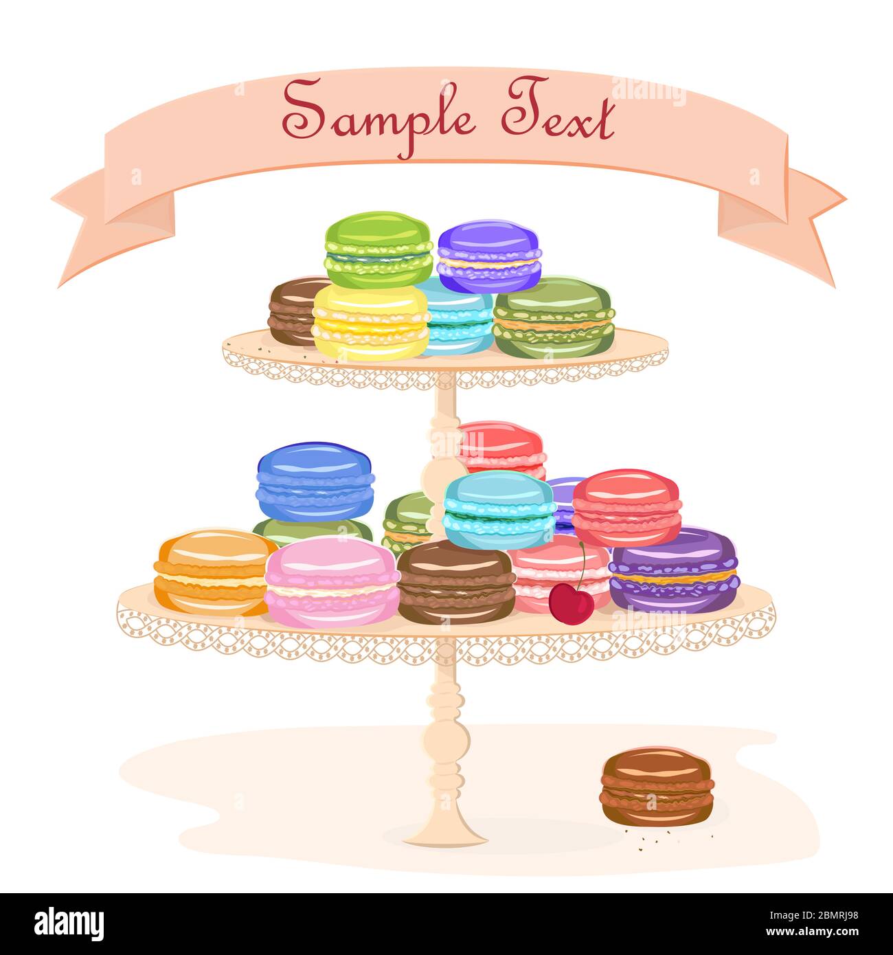 Card display stand Stock Vector Images - Alamy