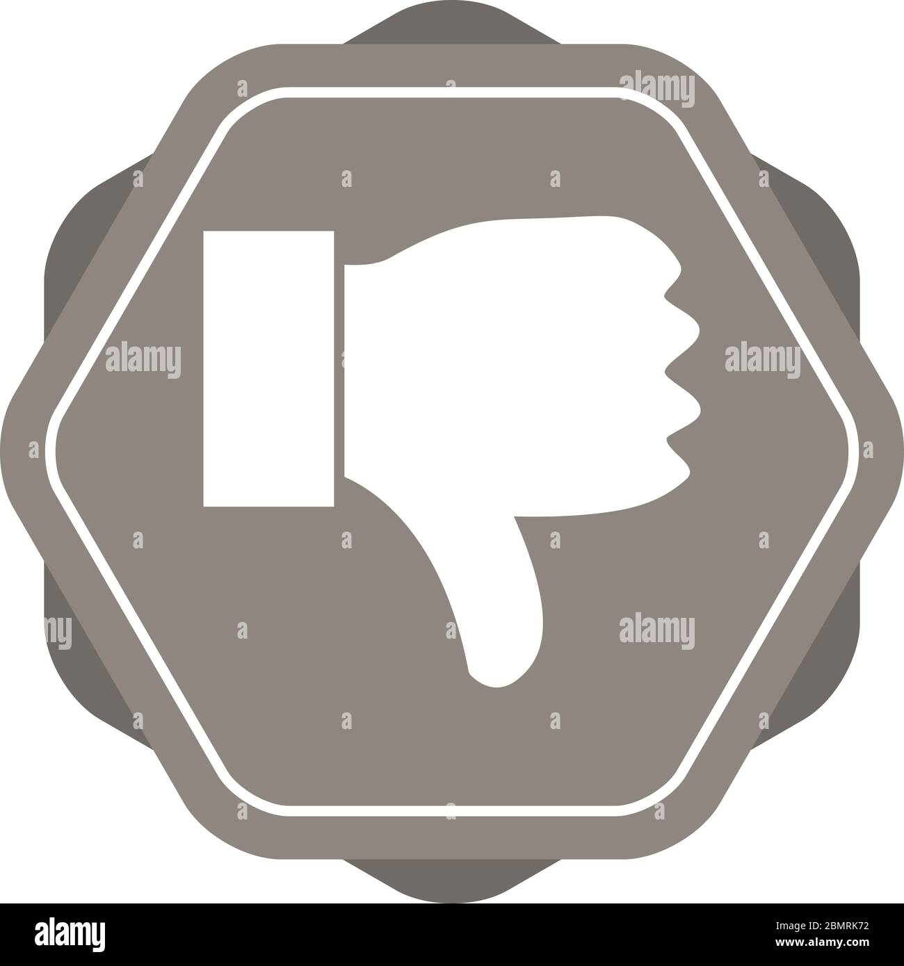 Beautiful Dislike Vector Glyph icon Stock Vector Image & Art - Alamy