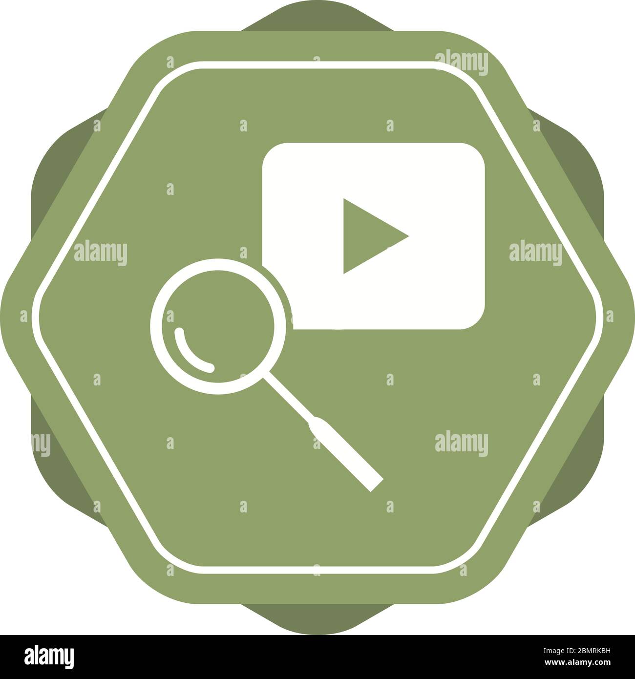 Beautiful Search video Vector Glyph icon Stock Vector Image & Art - Alamy