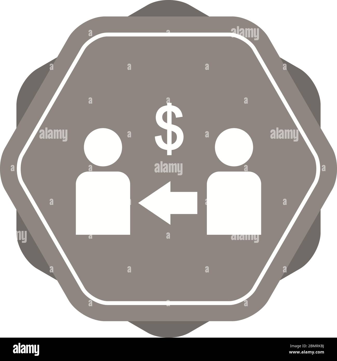 Beautiful Business affiliation Vector Glyph icon Stock Vector Image ...