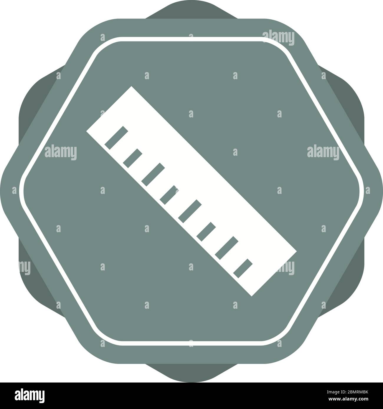 Iconic ruler Stock Vector Images - Alamy