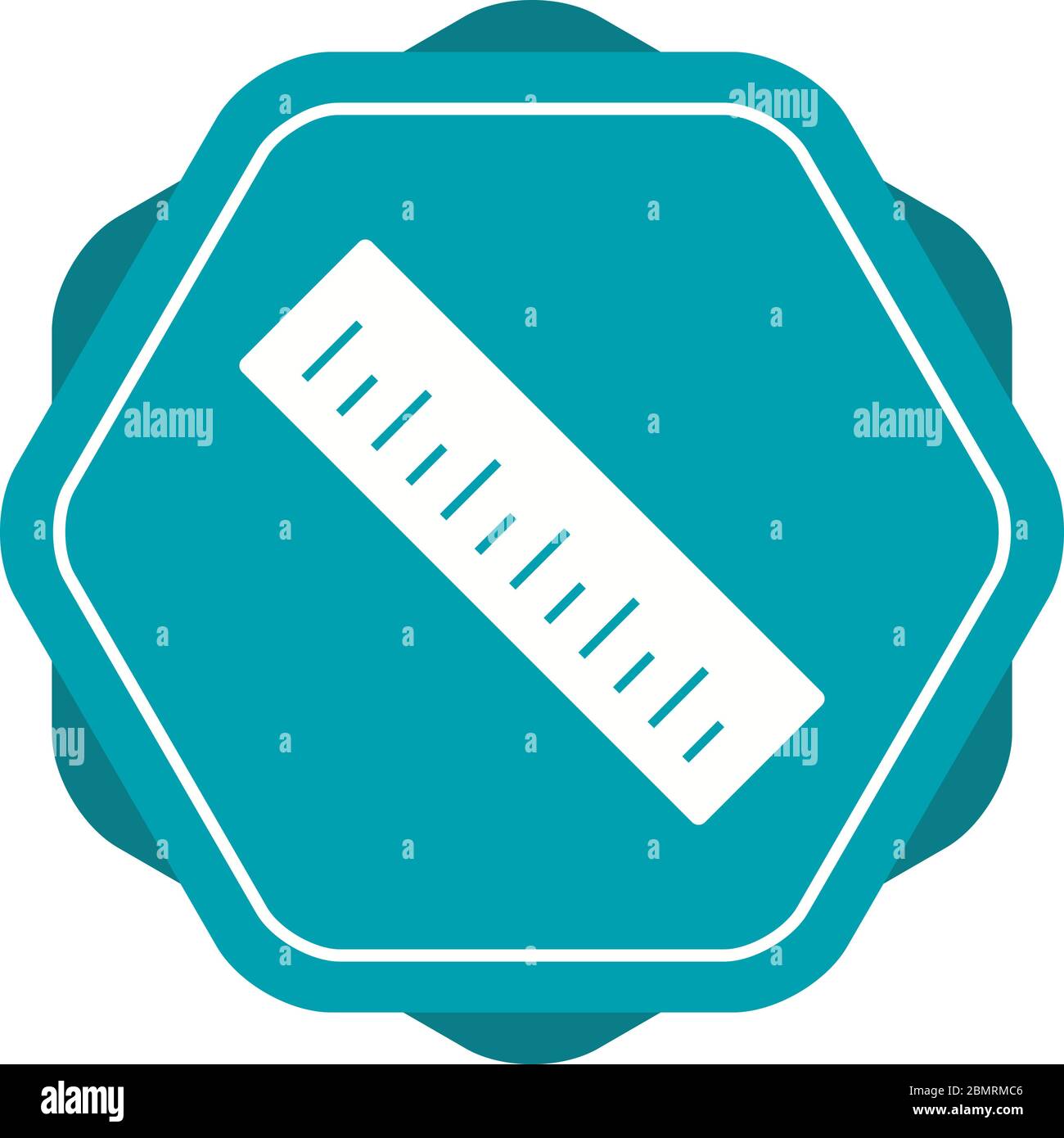 Iconic ruler Stock Vector Images - Alamy