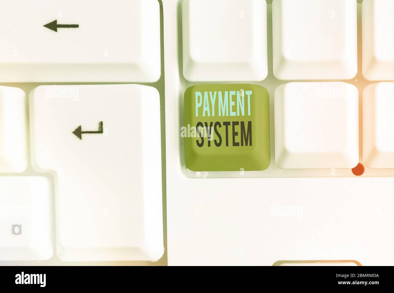 Writing note showing Payment System. Business concept for Compensation ...