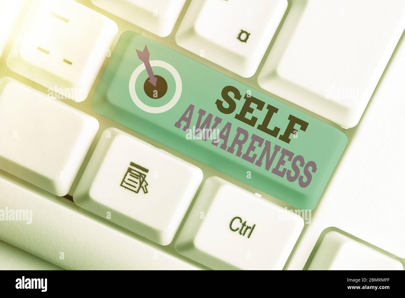 Writing note showing Self Awareness. Business concept for Consciousness ...