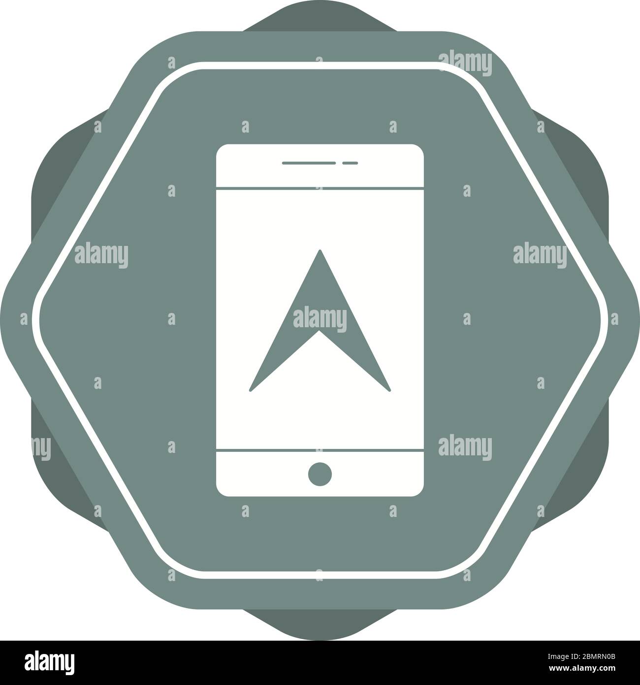 Beautiful Navigation Vector Glyph icon Stock Vector Image & Art - Alamy