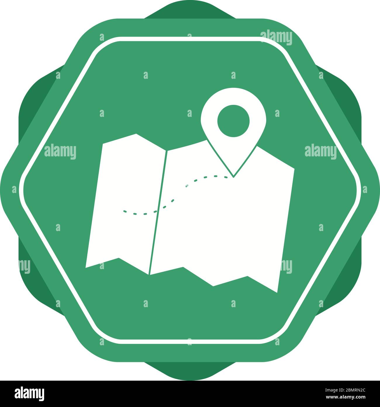 Beautiful Mark on maps Vector Glyph icon Stock Vector Image & Art - Alamy