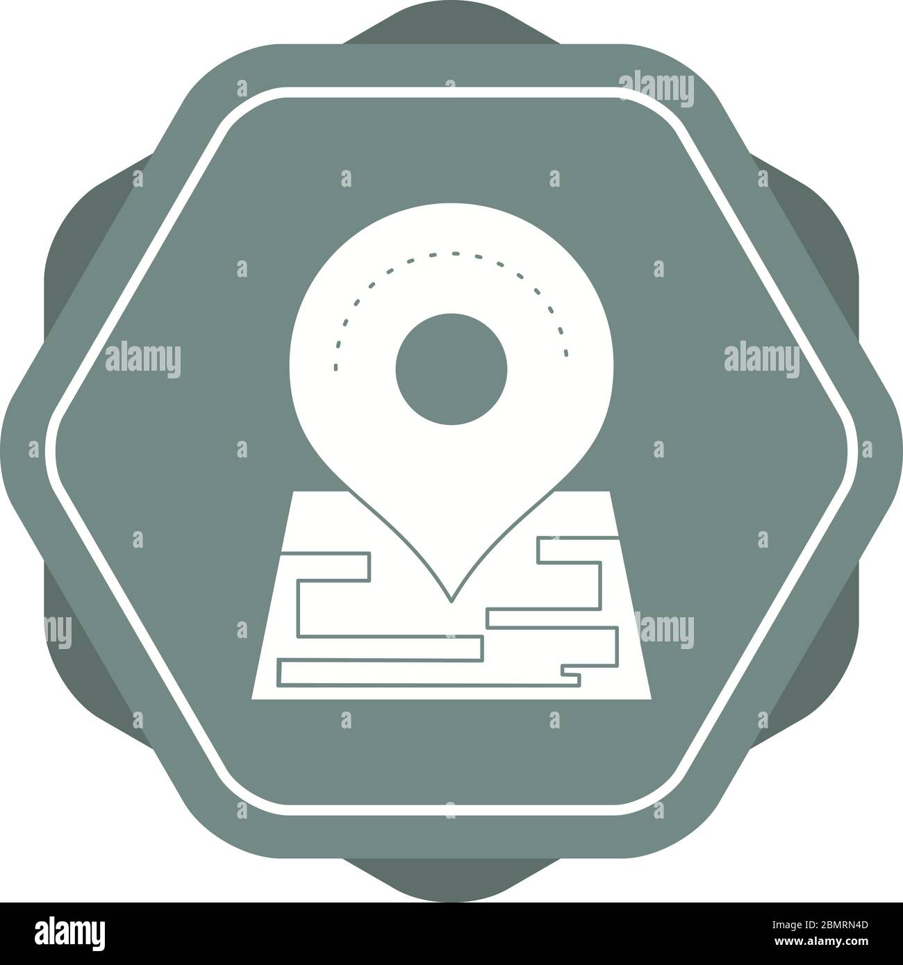 Beautiful Mark place on map Vector Glyph icon Stock Vector Image & Art ...