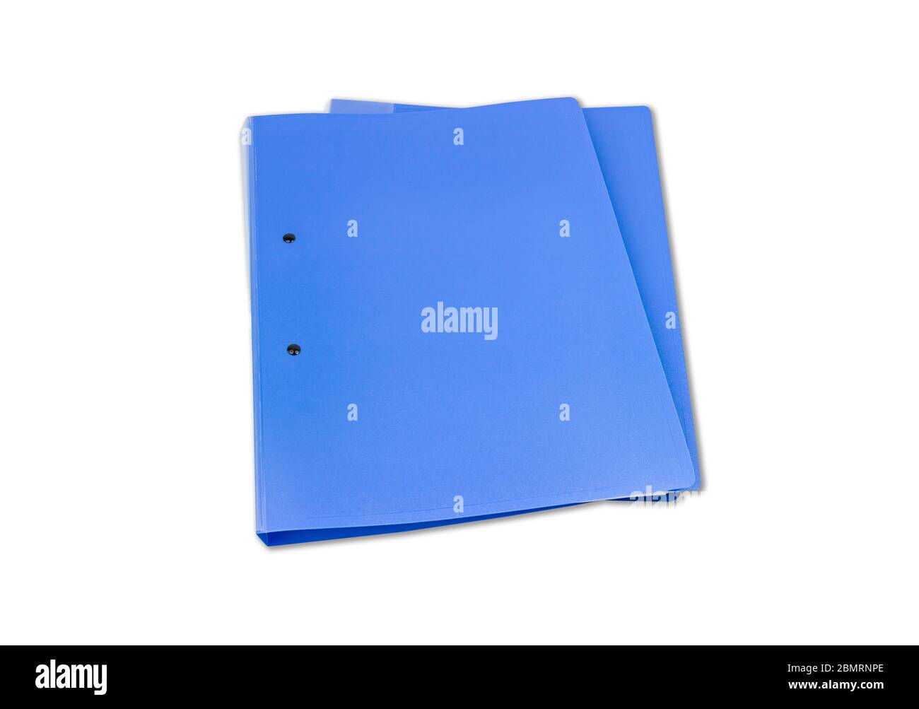 blue files folder retention of contracts isolated on white background ...